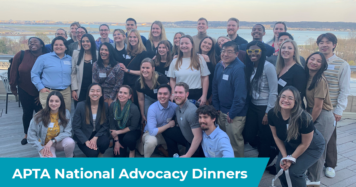 Article | 3 Reasons You Should Host an APTA National Advocacy Dinner in ...