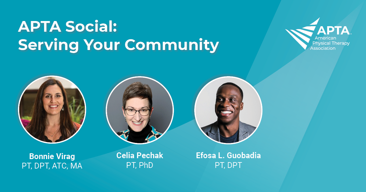 Video | Serving Your Community | APTA