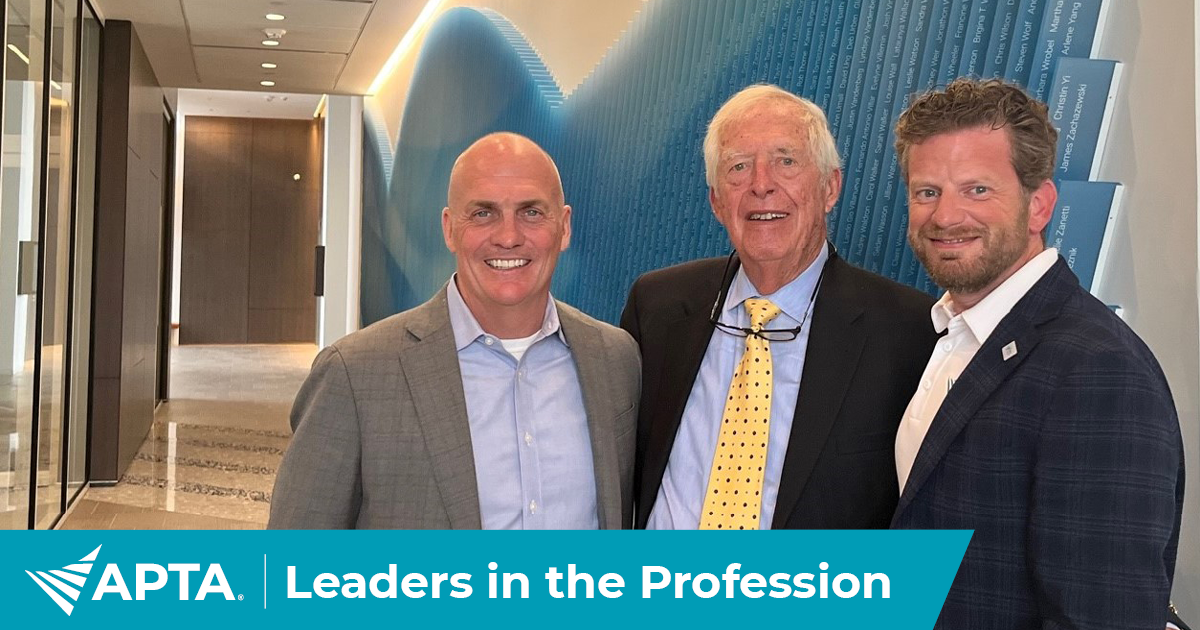 News | Bob Bartlett, Earliest Living APTA President, Pays Inspirational ...