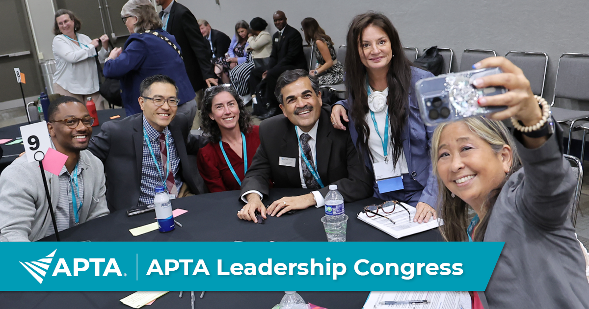 Article | Snapshots From APTA Leadership Congress | APTA