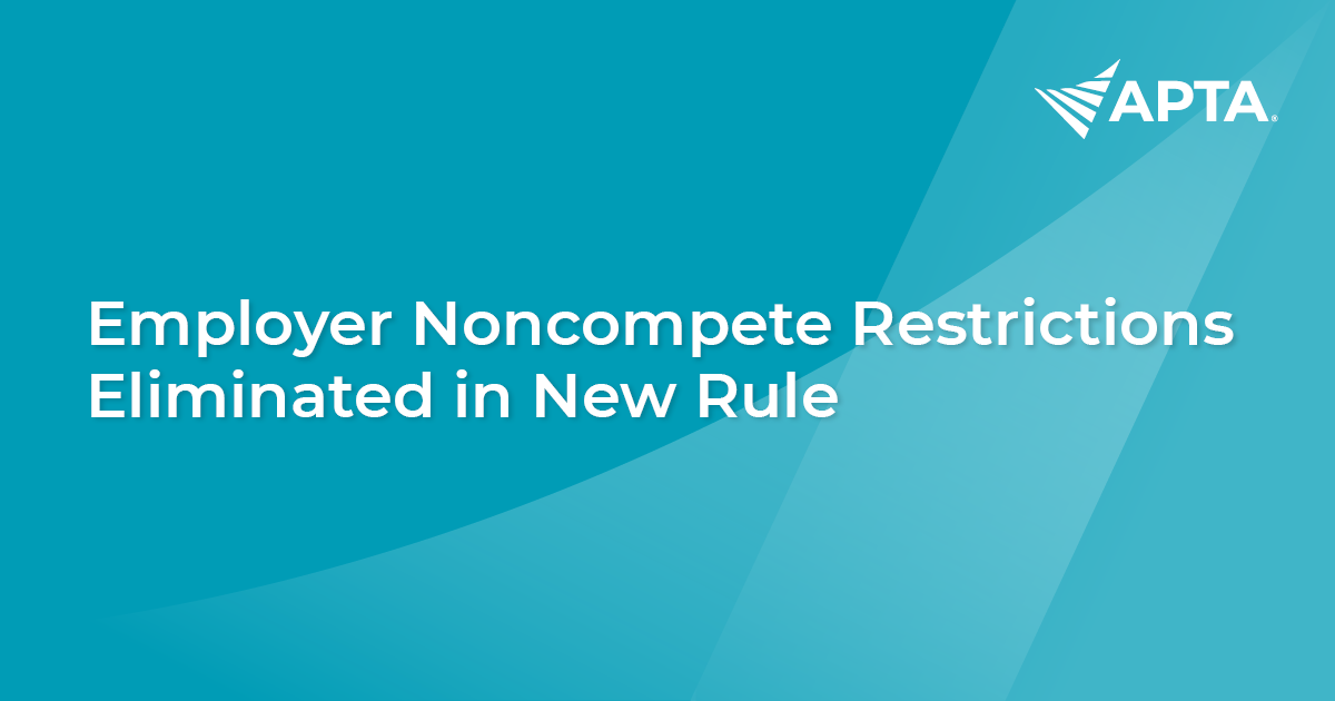 Regulatory Review | Employer Noncompete Restrictions Eliminated in New ...