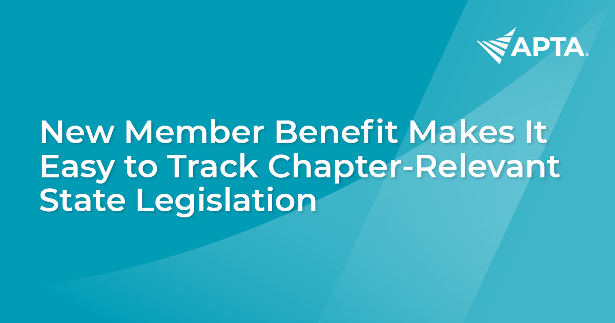 News | New Member Benefit Makes It Easy to Track Chapter-Relevant State ...