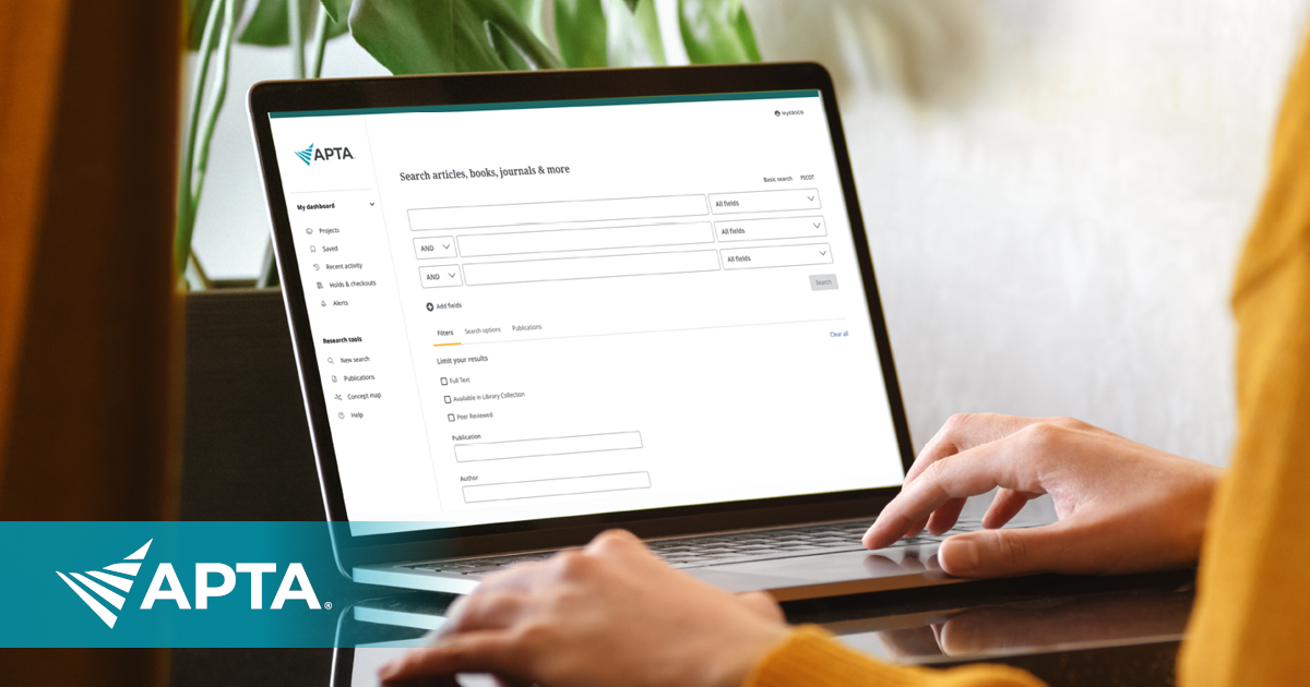 New EBSCO Features Streamline Research Requests in APTA Article Search | APTA